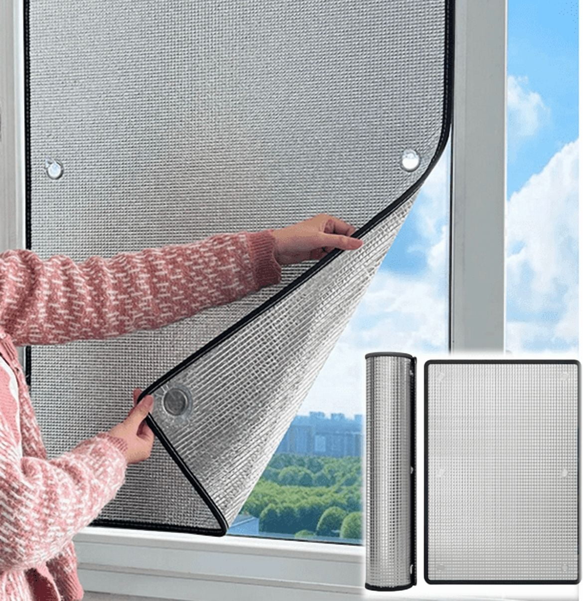 2026 Aluminum Foil Window Film - Heat Reflective Insulation Sheet for ...