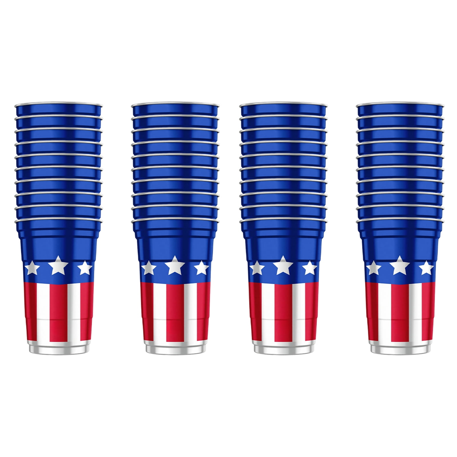 2026 America's 250th Birthday 20 oz Reusable Aluminum Party Cups ...