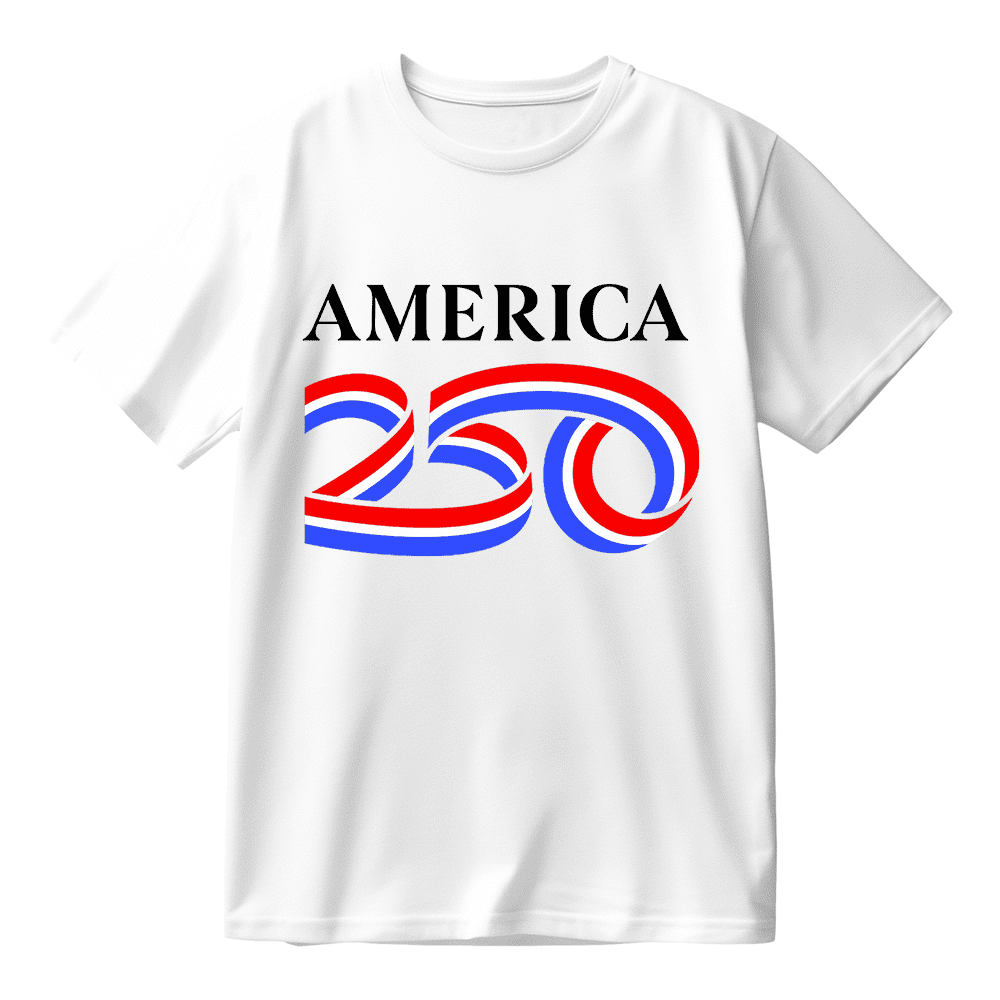 2026 America250 Independence Day Theme Print Cotton T-Shirt – Unisex ...