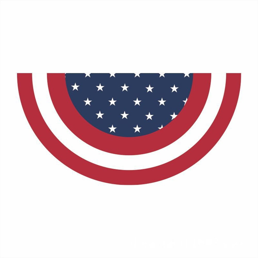 2026 American Fan Flag Labor Day Independence Day Decorative Hanging ...