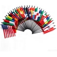 2026 American Tournament cup 48 Countries Flag Small Mini Hand Held ...