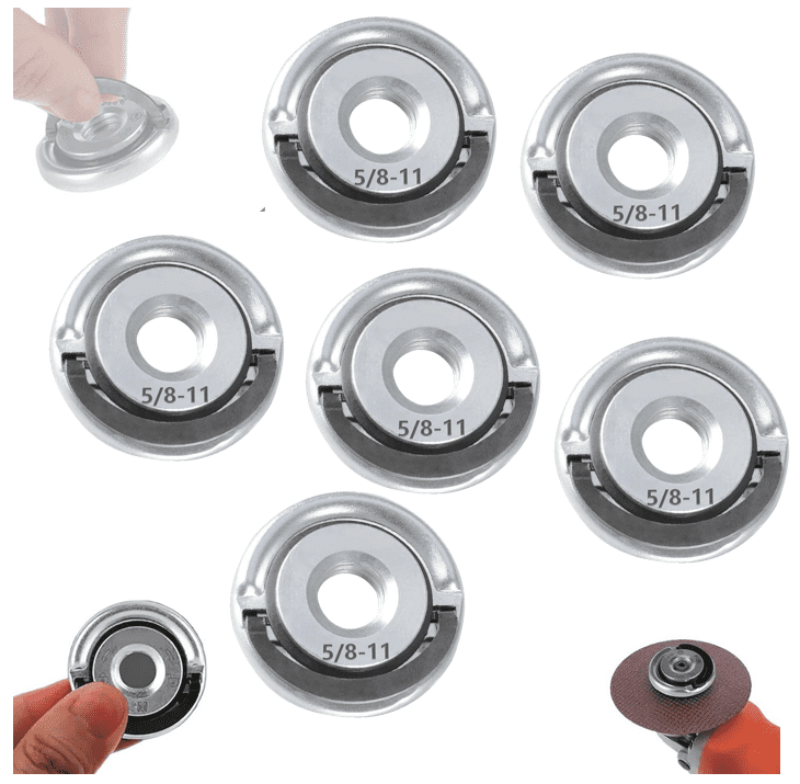 2026 Angle Grinder Flange Nuts with 5/8-11 Inch Thread, Quick Change ...