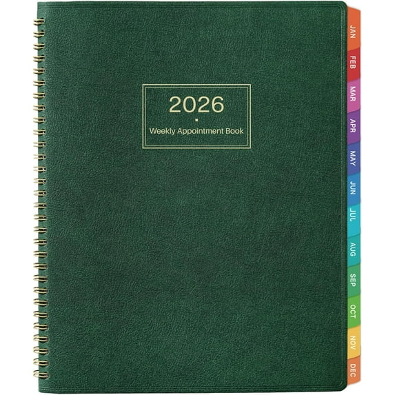 2026 Appointment Book - Daily Hourly Planner 2026, Jan 2026 - Dec 2026 ...