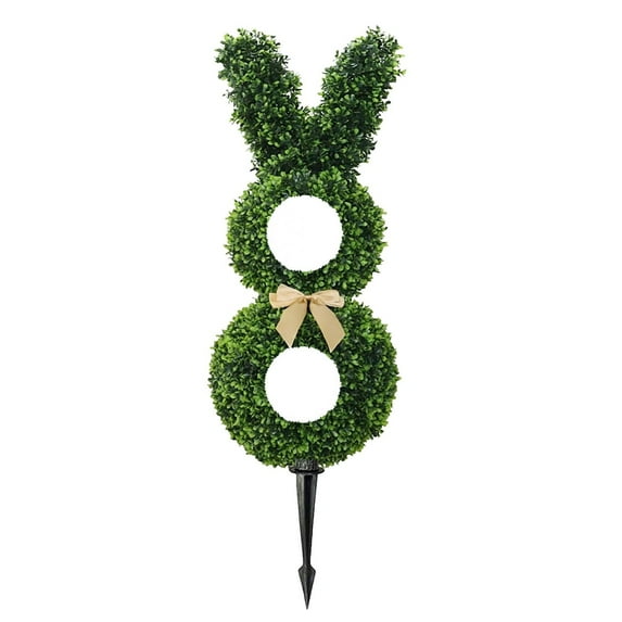 2026 Artificial Rabbit Topiary Outdoor 1PC - Bunny Shaped Topiary ...