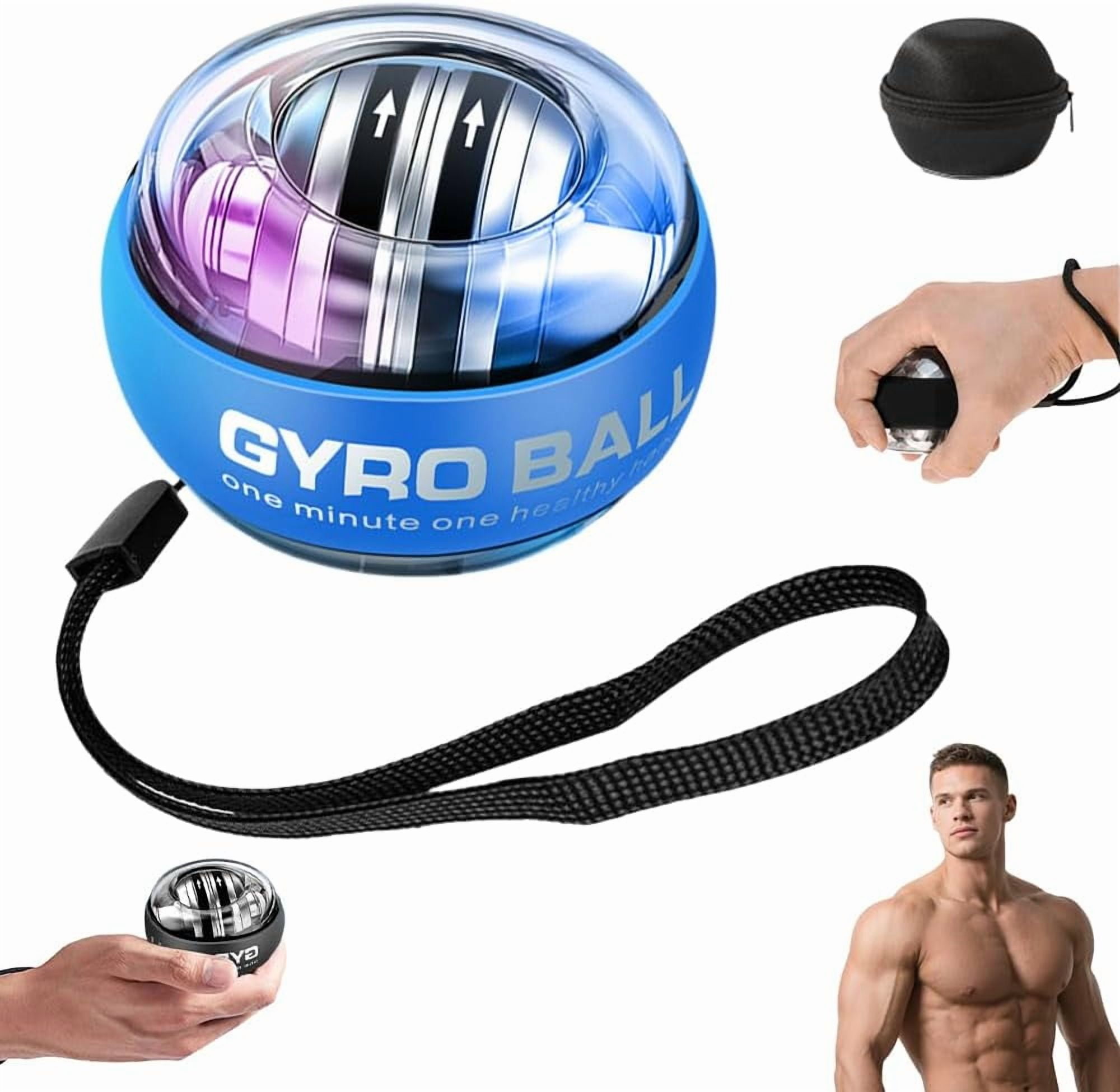 Wrist Ball, 2026 Upgraded Wrist Ball Exerciser, Auto-Start Wrist Balls ...