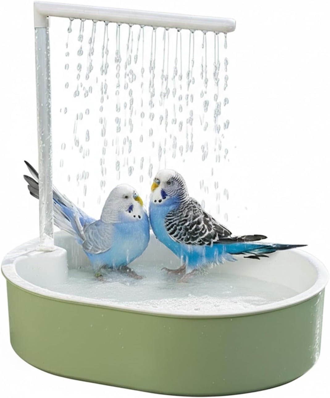 2026 Automatic Bird Bath - USB Powered Running Water Spray, Pump ...