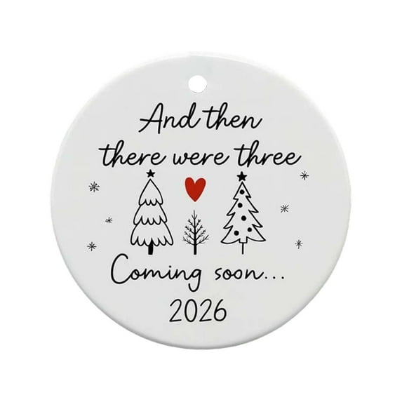 2026 Baby'S First Christmas Ornament - 8Cm Keepsake Decorative Ball For ...