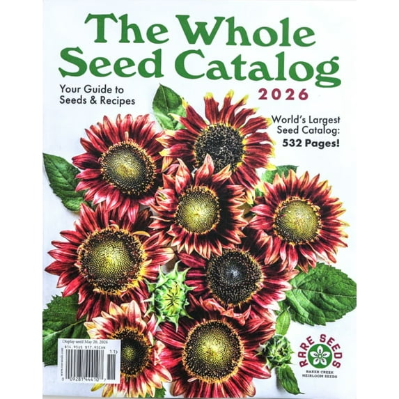2026 Baker Creek Whole Seed Catalog - Every Seed for every Need! - Walmart.com
