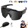 2026 Baseball Glasses with Camera, Baseball Sunglasses with Camera, 4K ...