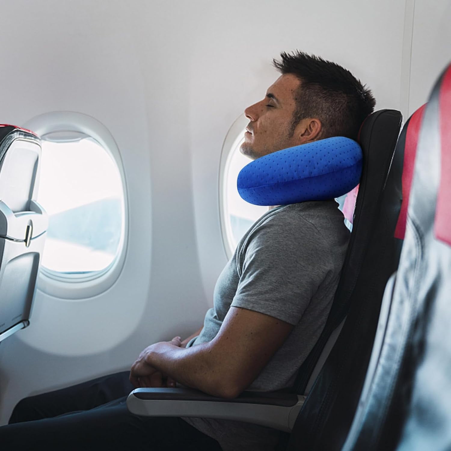 2026 Best U Shape Memory Foam Neck Pillow Soft Head Neck Support ...