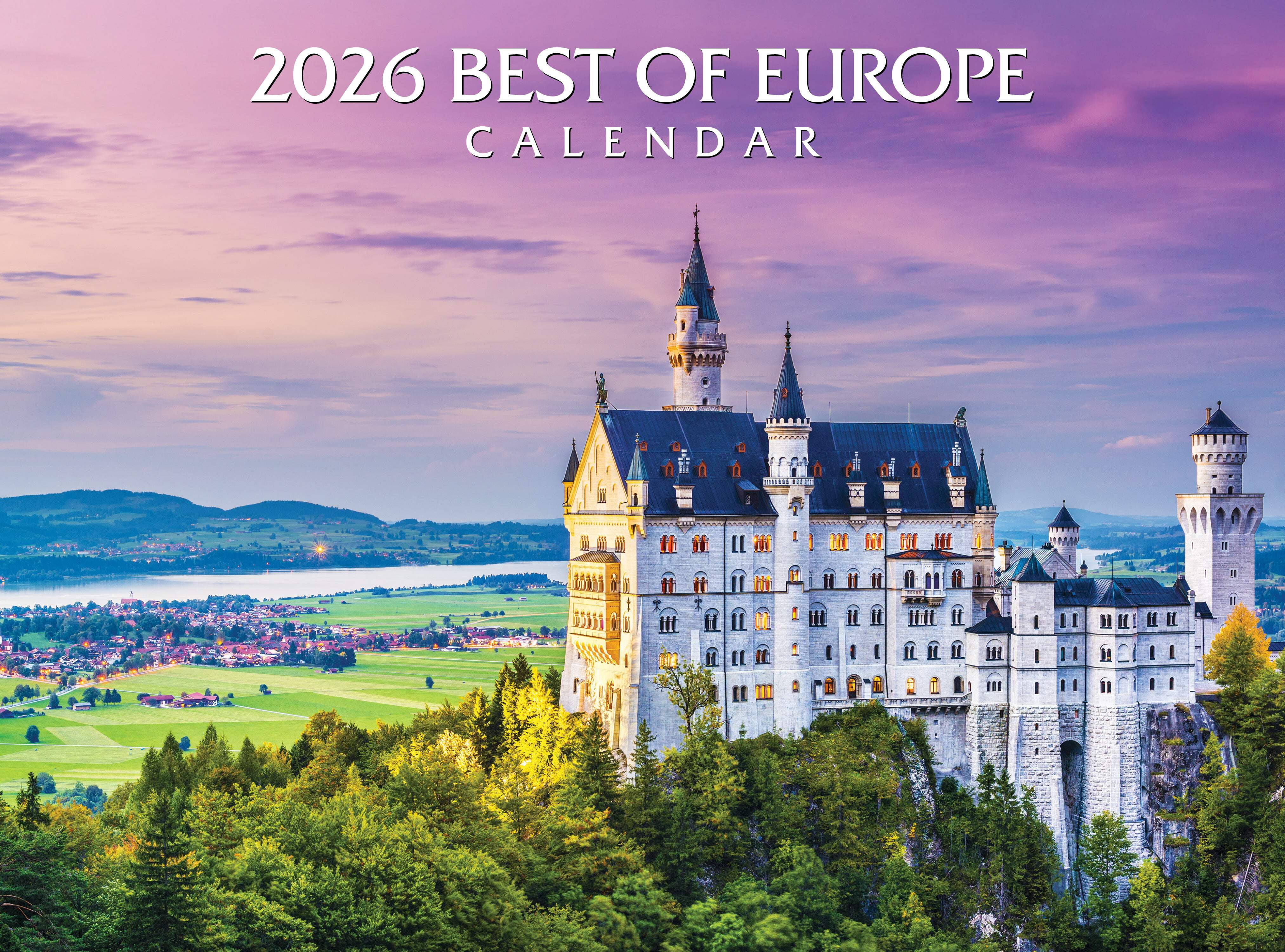 2026 Best of Europe Calendar - Walmart.com