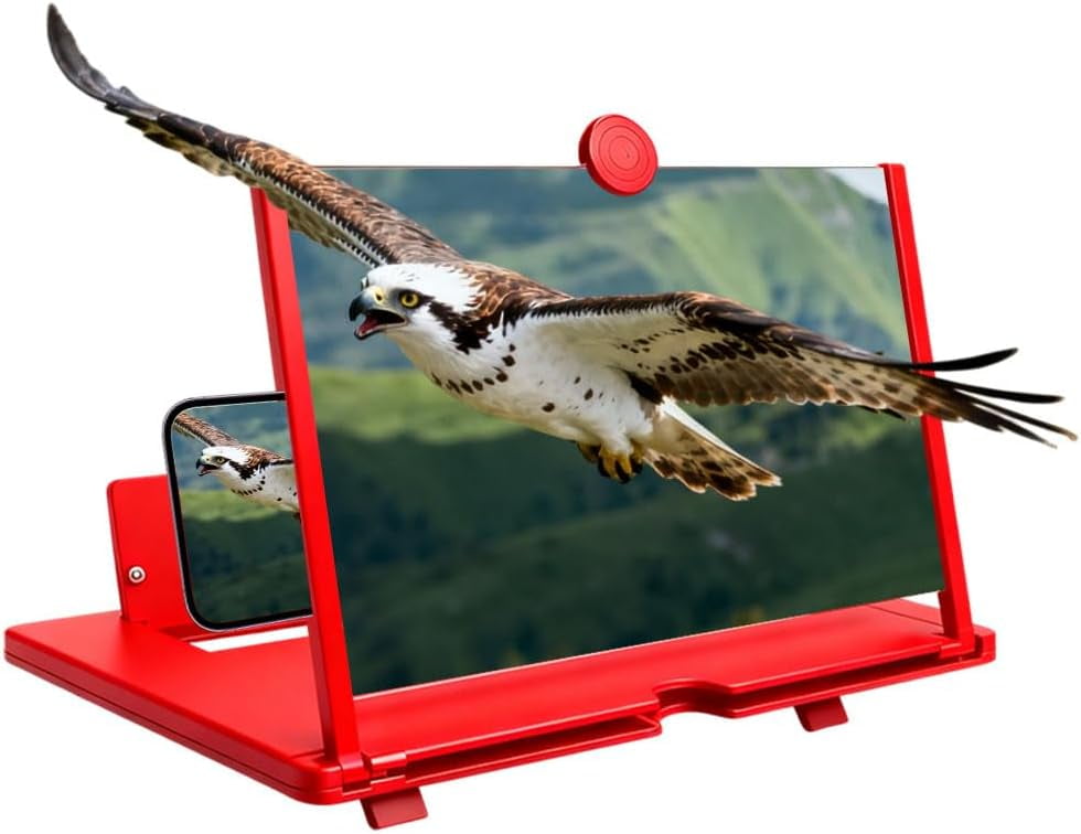 2026 Big Display Magnifier, 3D Visual Expander for Smartphones ...