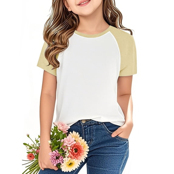 2026 Big Kid Tops for Summer Casual Sweet and Cute Toddler Kids Fashion ...
