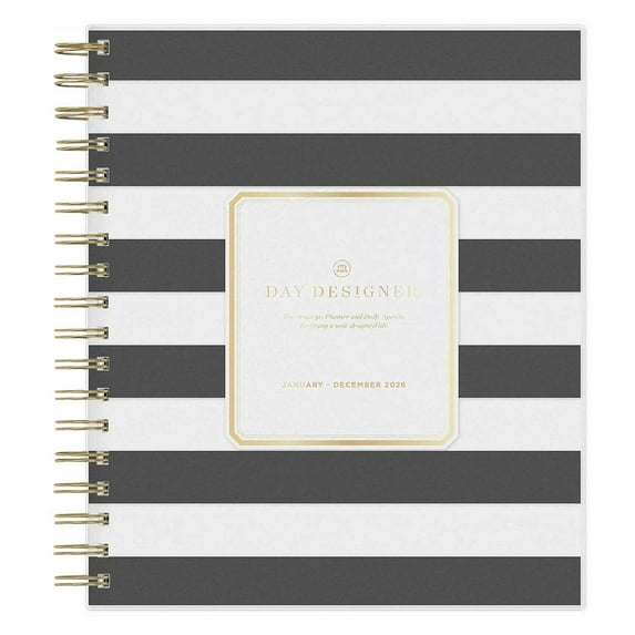 2026 Blue Sky Day Designer 10" x 8" Weekly & Monthly Personal Organizer ...