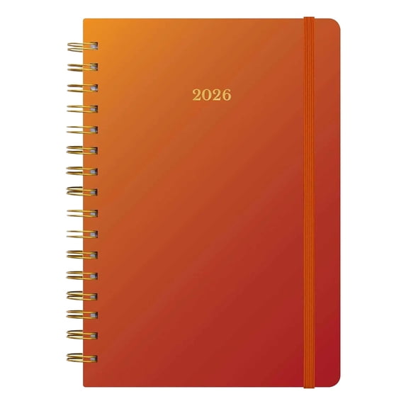 2026 Bound Planner A5 Size 5.8 X 8.3 Inch, Monthly Weekly Layout for ...