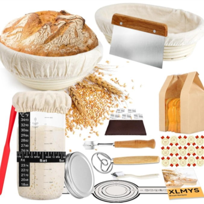 2026 Bread Baking Tools and Supplies Rattan Banneton Fermentation ...