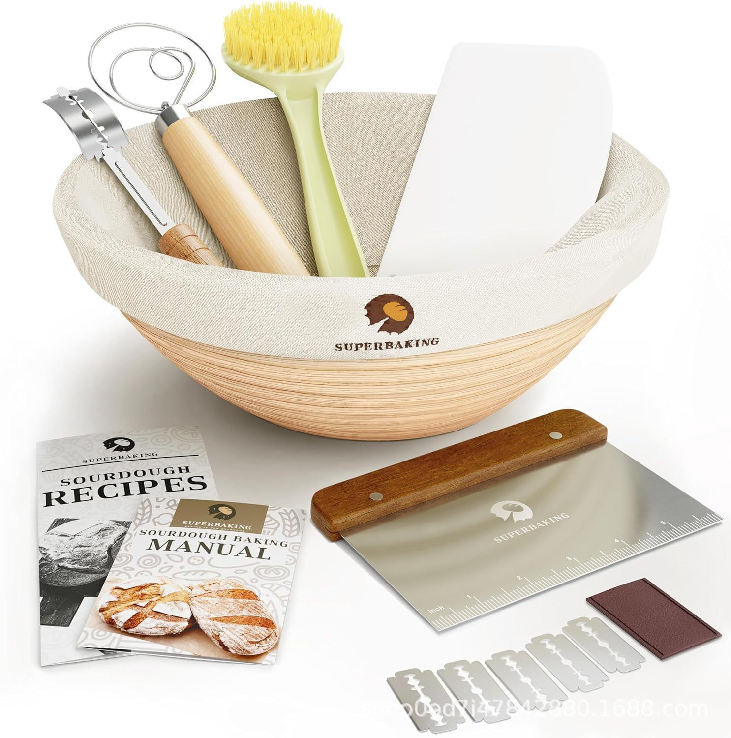 2026 Bread Baking Tools and Supplies Rattan Banneton Fermentation ...