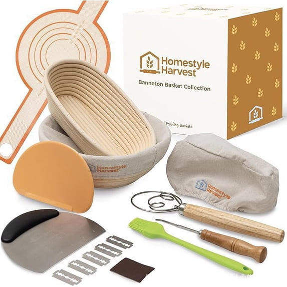2026 Bread Baking Tools and Supplies Rattan Banneton Fermentation ...