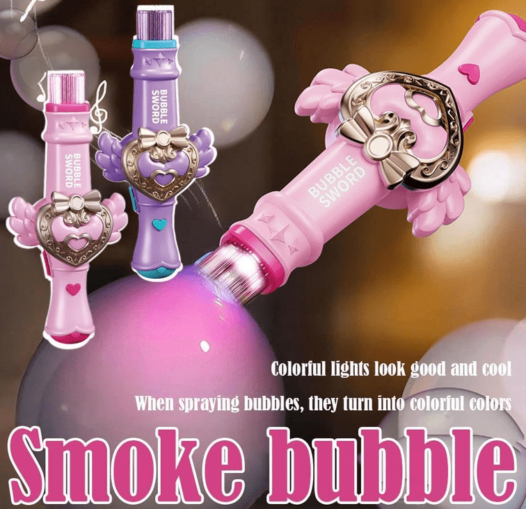 2026 Bubble Fog Wand, Magic Smoke Portable Interactive Mist Bubbles ...