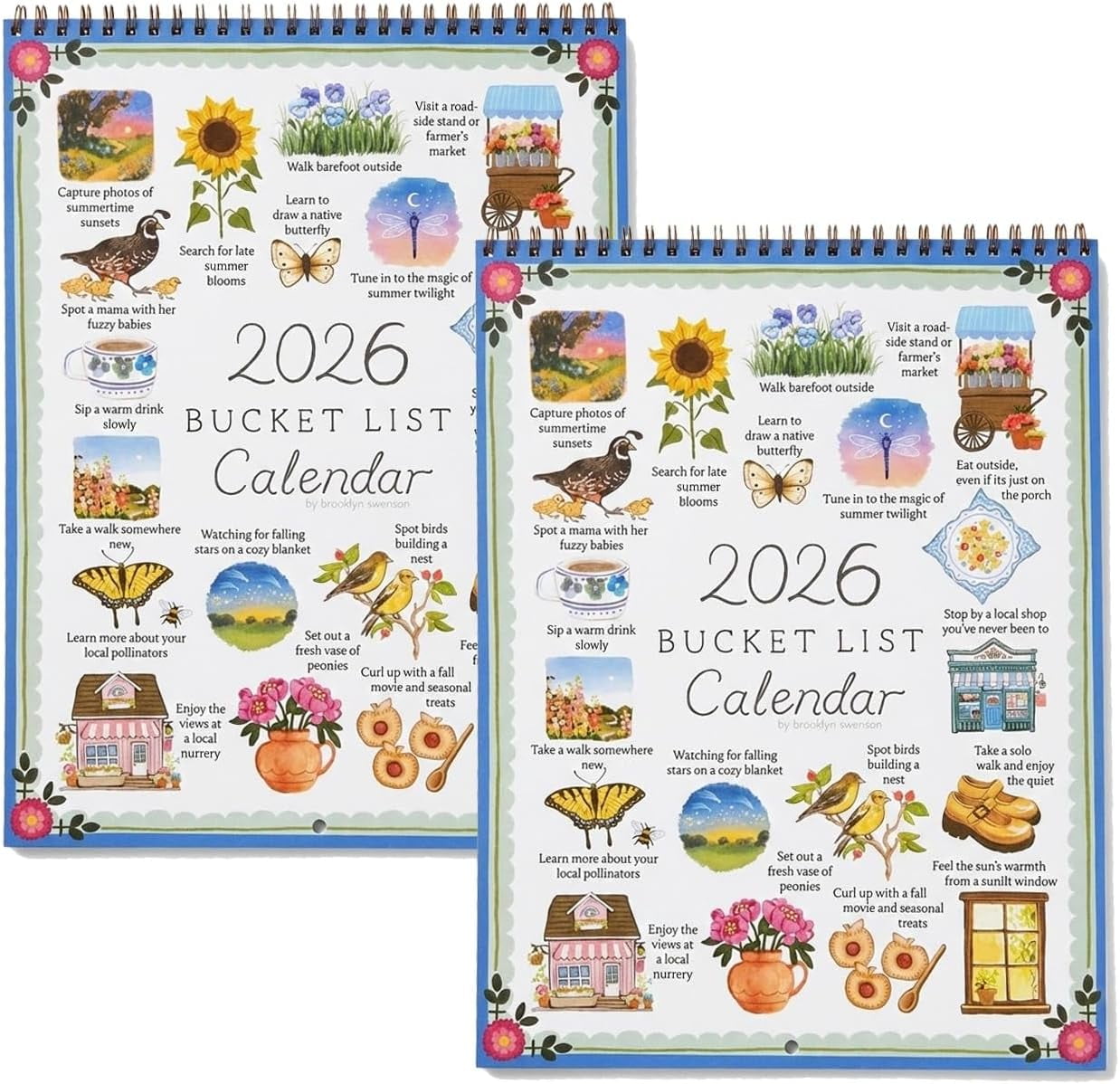 2026 Bucket List Calendar - Celebration of Life’s Seasons ...