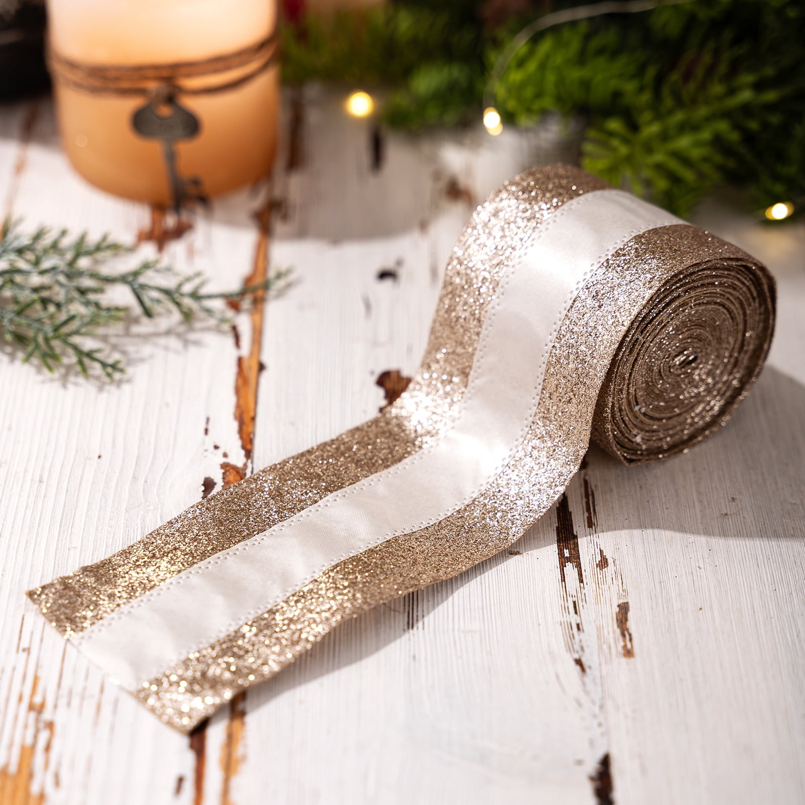 2026 CISIL & 16FT Multiple Purpose Burlap and Metal Wire Decoration ...