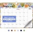 2026 Calendar, 18-Month Wall Calendar from Jan 2026 to Jun 2027, 11.5 ...