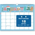 2026 Calendar, 18 Months 2026 Wall Calendar Calendar 11"x8.5", October ...