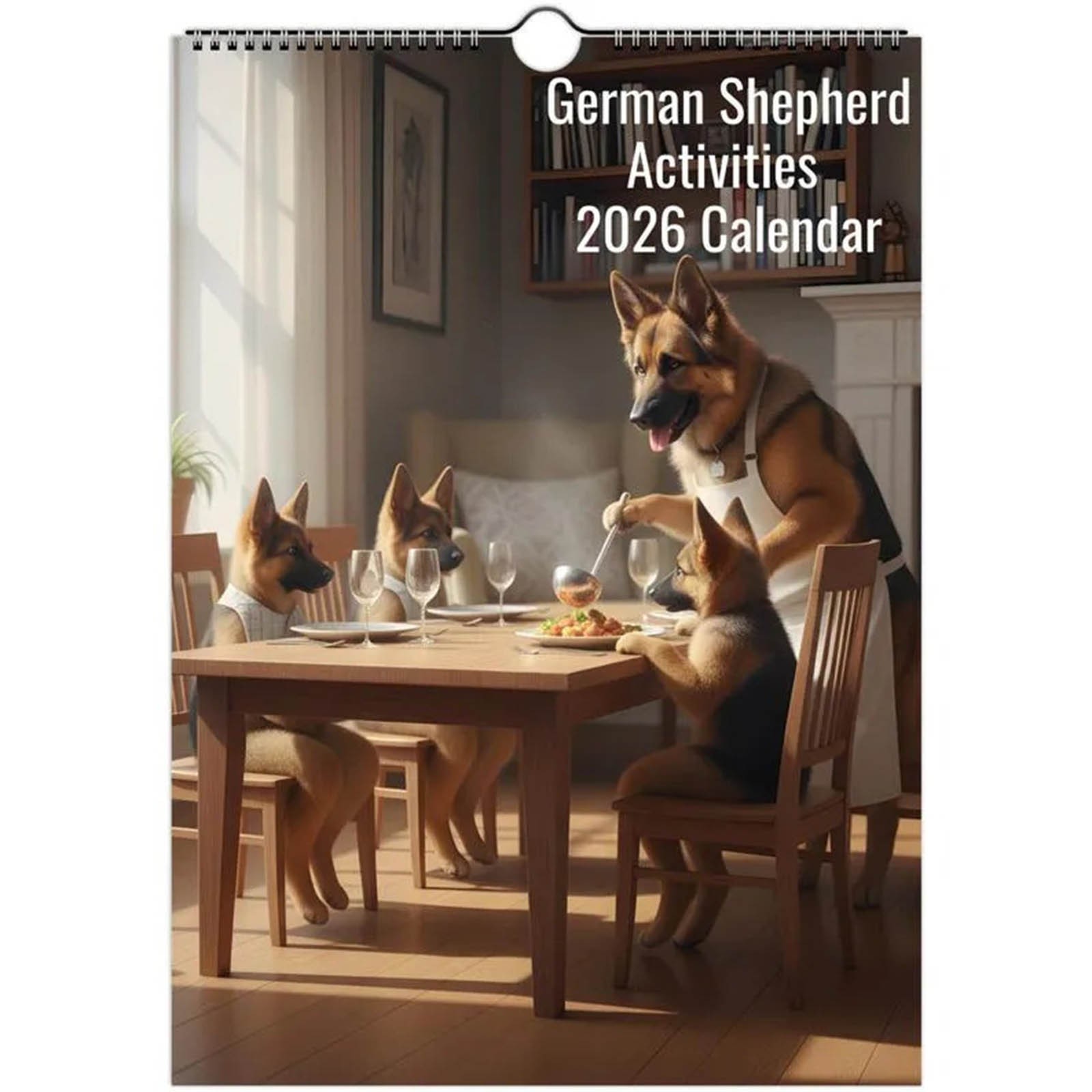 2026 Calendar 2026 Dog Calendar | Cute Breed Themed Calendar | Cute Pet ...