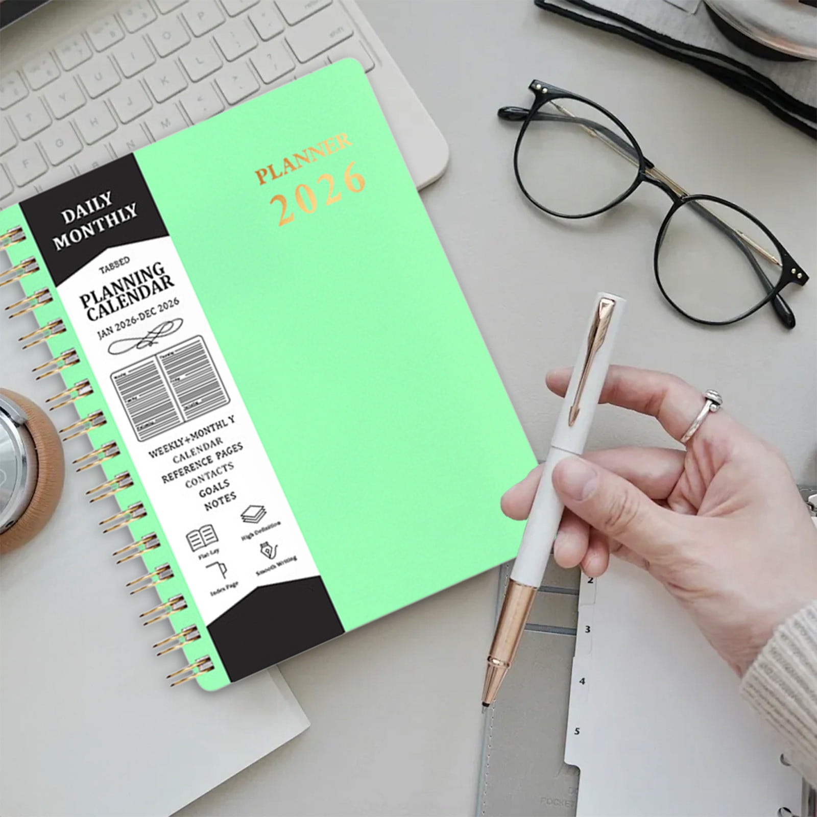 2026 Calendar Year To-Do Planner Weekly Monthly (Jan - Dec) - 6'' x 8.5 ...