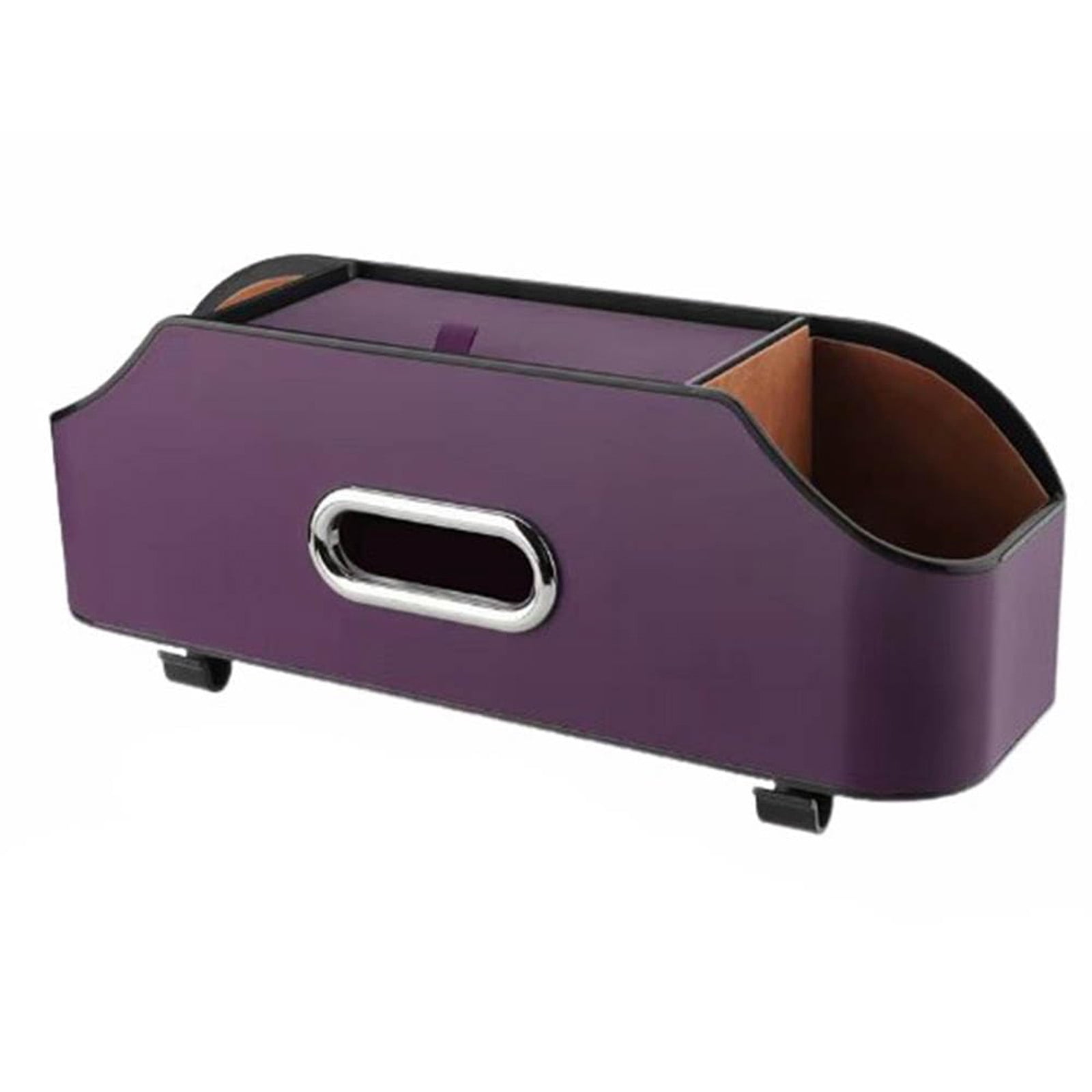 2026 Car Back Seat Organizer with 2 Drink Cup Holder and Tissue Box ...