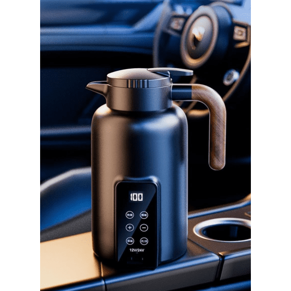 2026 Car Electric Kettle, Temperature Adjustment (±1°C), Portable ...