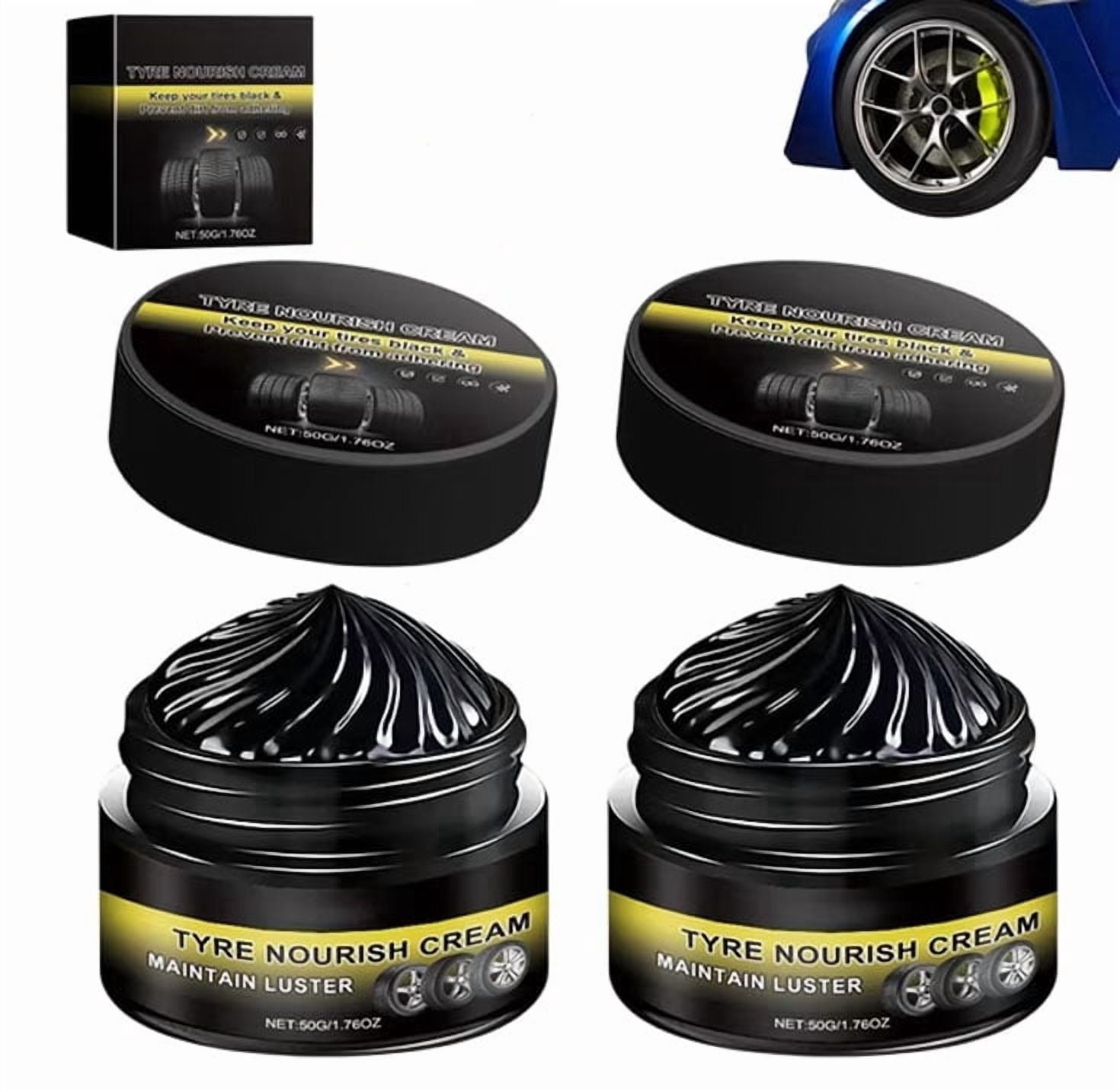 2026 Car Tire Ceramic -Wheel Cleaning Refurbish Wax, Tyre Nourish Cream ...