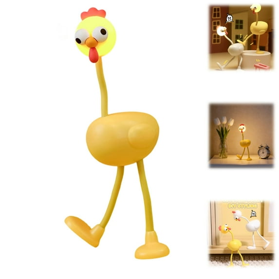 2026 Changeable Shape Mini Chicken Night Light - Adjustable LED Glow ...