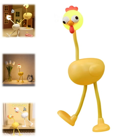 2026 Changeable Shape Mini Chicken Night Light - Adjustable LED Glow ...
