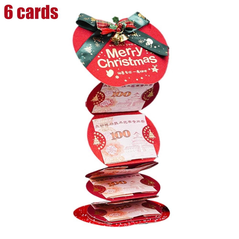 2026 Christmas Cash Envelopes,Christmas Cards Pack Mini Envelopes Money ...