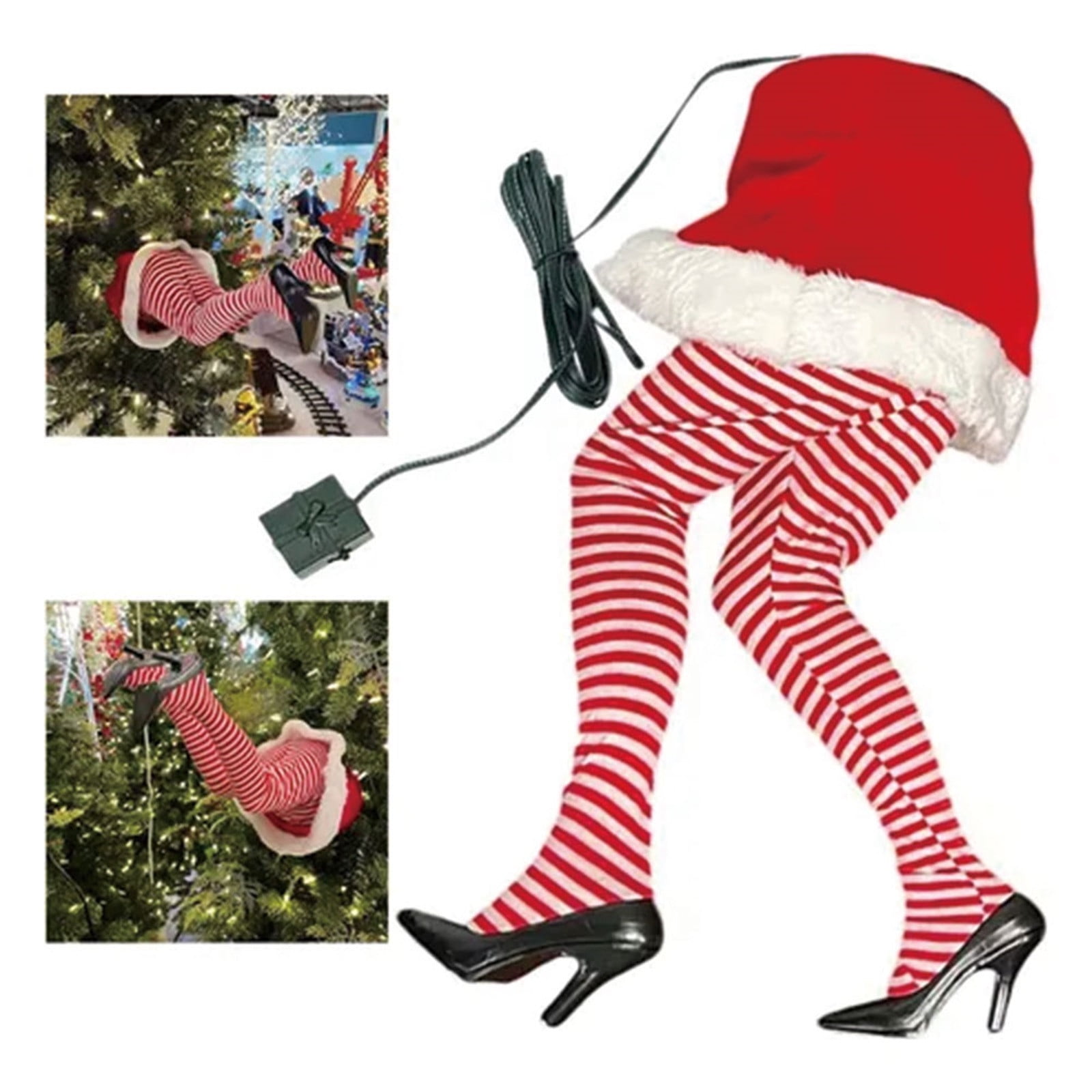 2026 Christmas Tree Topper Decorations, Cute Xmas Santa Claus Plush ...