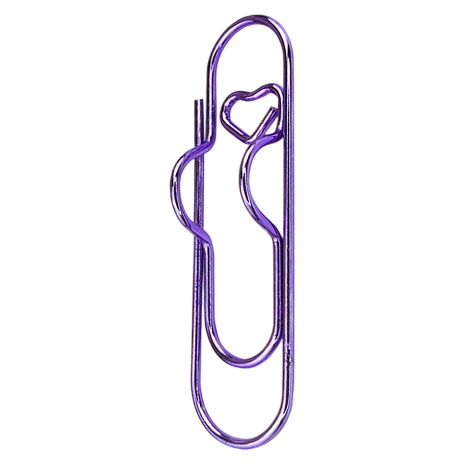 2026 Clearance ZHENFA Heart Pen Clip forNotebook Paper Clip Pen Holder ...