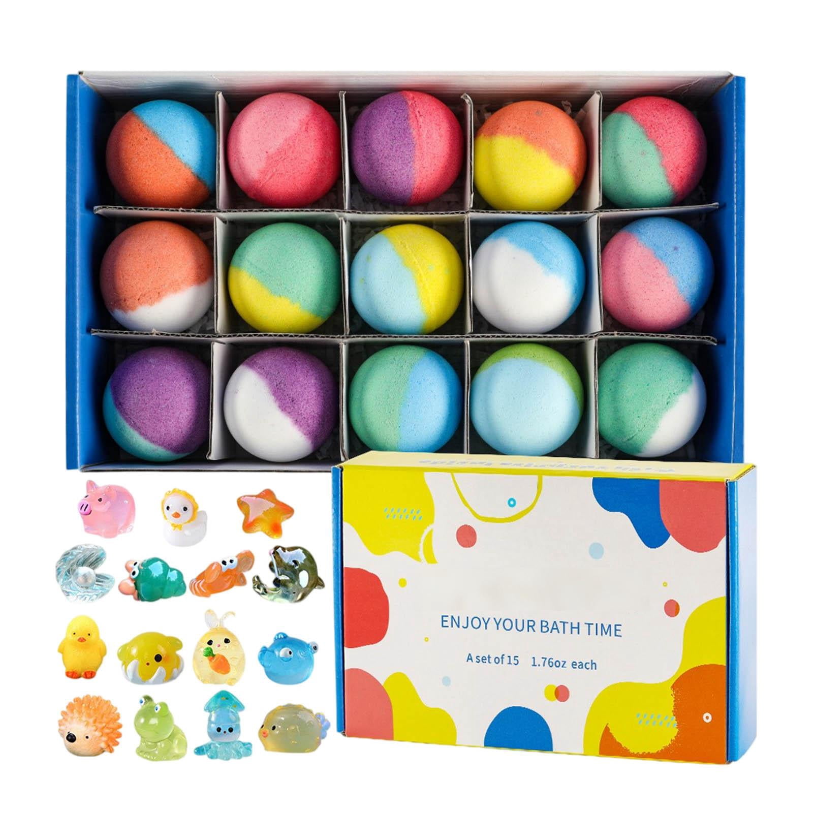 2026 Colorful Bath Bomb Gift Set,Fizz Balls with Surprise Ocean ...