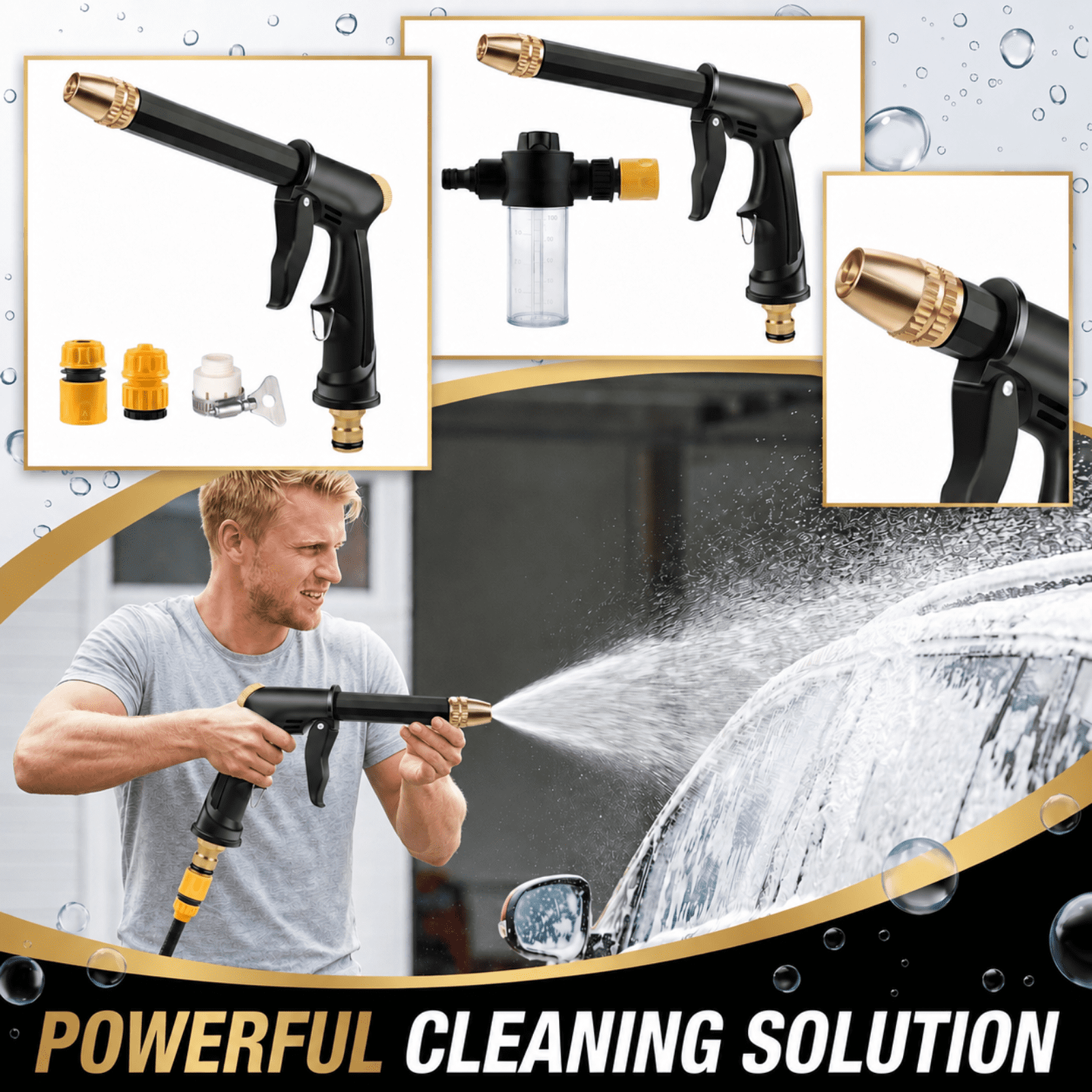 2026 Cordless Pressure Washer, Sprayer Water Gun Car Washers Hose ...