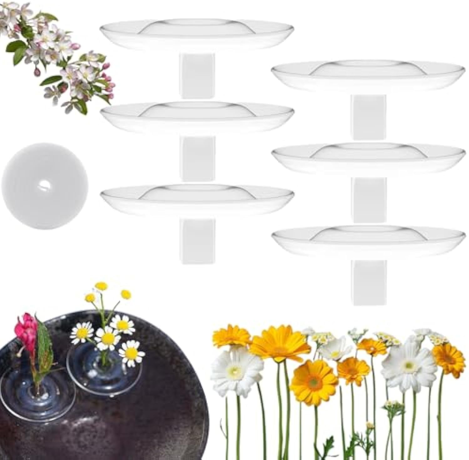 2026 Creative Floating Floral Arrangement Holder, Style PVC Mini ...