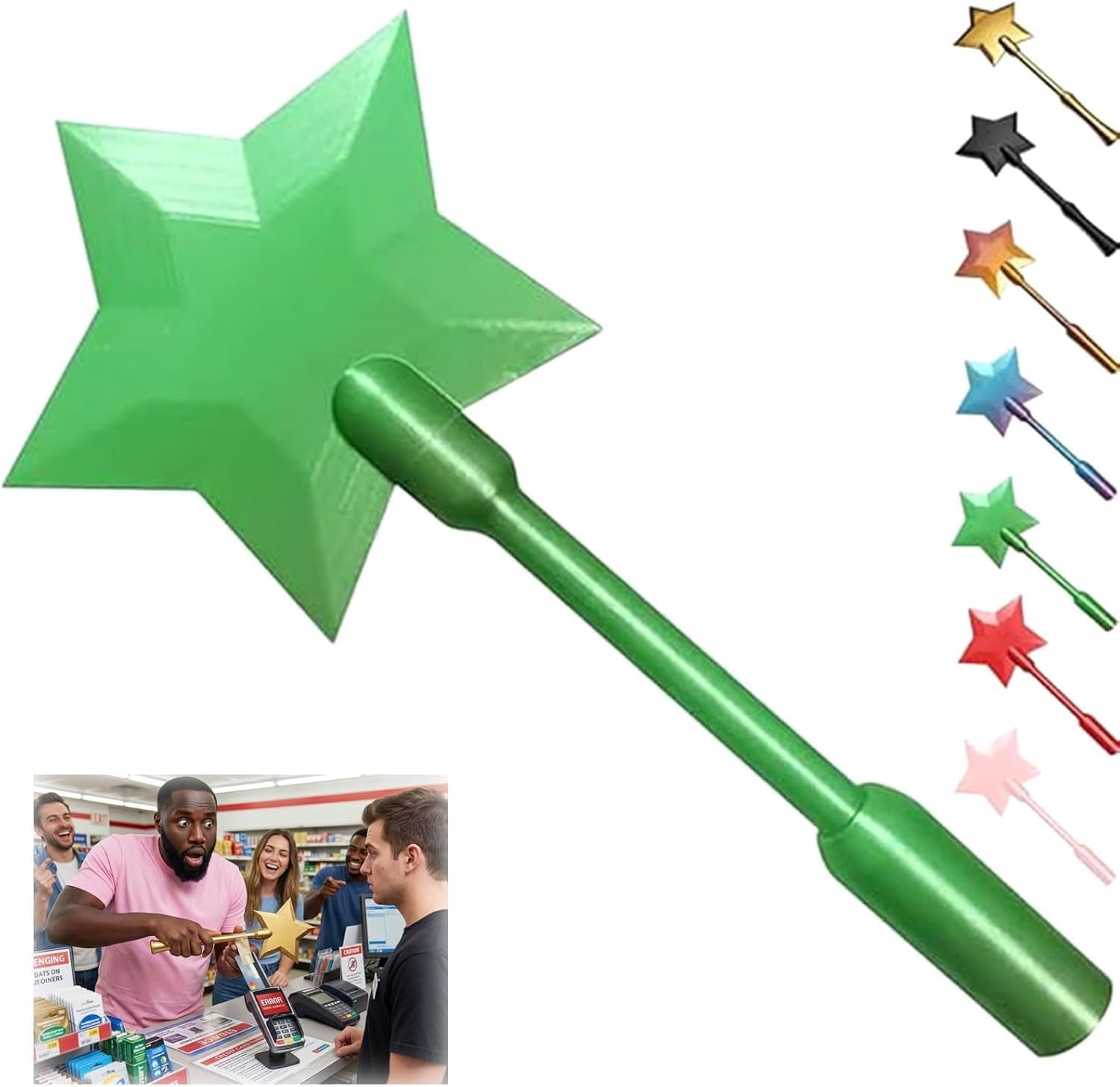 2026 Credit Card Magic Wand, 3D-Printed Payment Wand, A Credit Card ...