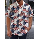 2026 Cross-Border Hawaiian Shirt Short Sleeve Top Summer New Men's Turn ...