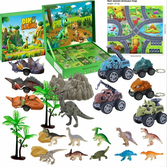 2026 DIY Dinosaur Advent Calendar Kit - 24-Day Christmas Countdown with ...