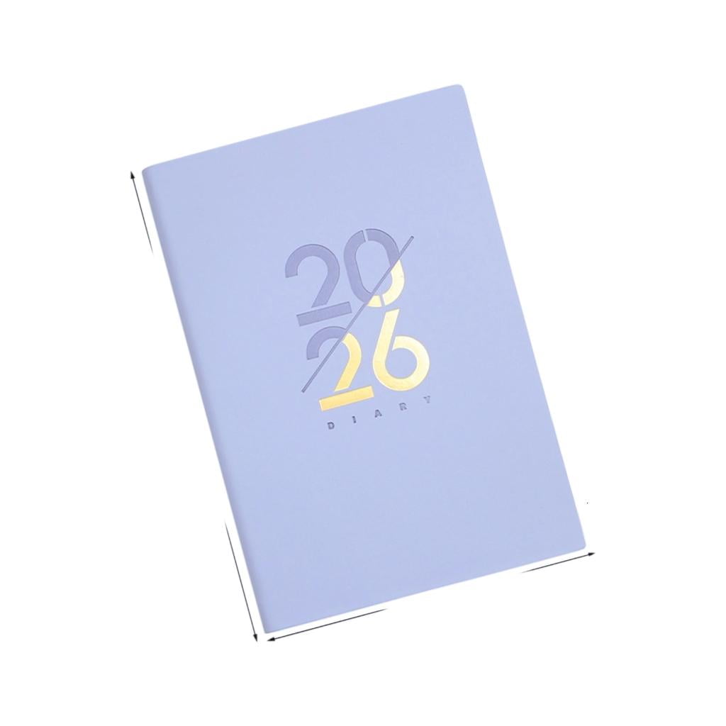 2026 Daily Planner 320 Pages Ribbon Bookmarks Softcover Academic ...