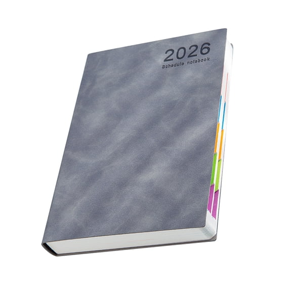 2026 Daily Planner 360 Pages Dated Softcover Leather Academic Planner ...