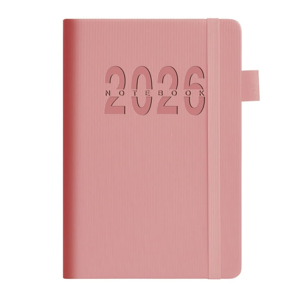 2026 Daily Planner 360 Pages Elastic Strap Closure Hardcover Academic ...