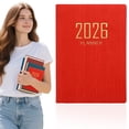 2026 Daily Planner, A5 Pocket Size Notebook Organizer, Academic Student ...