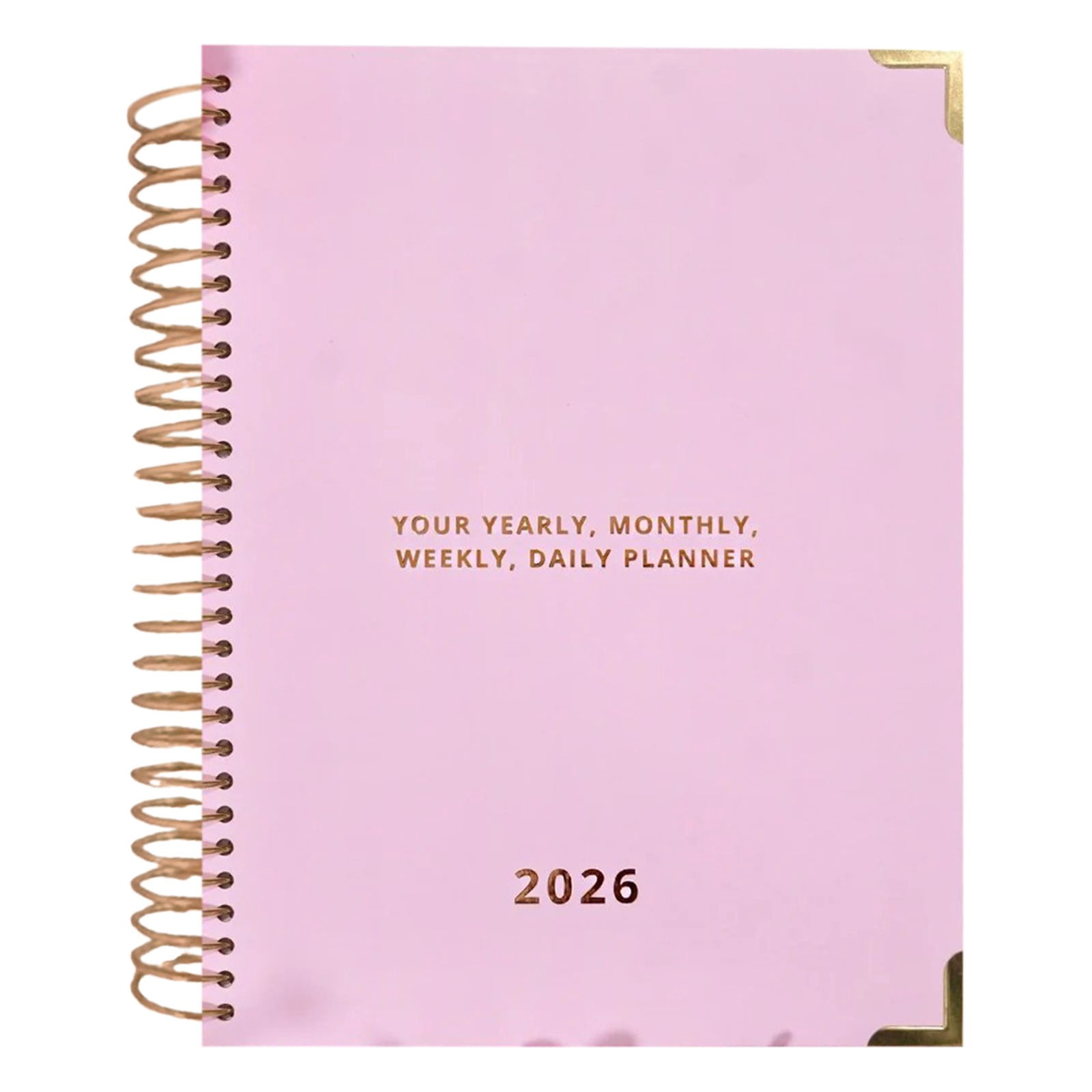 2026 Daily Planner Hourly Schedule Yearly Monthly Weekly Organizer for ...