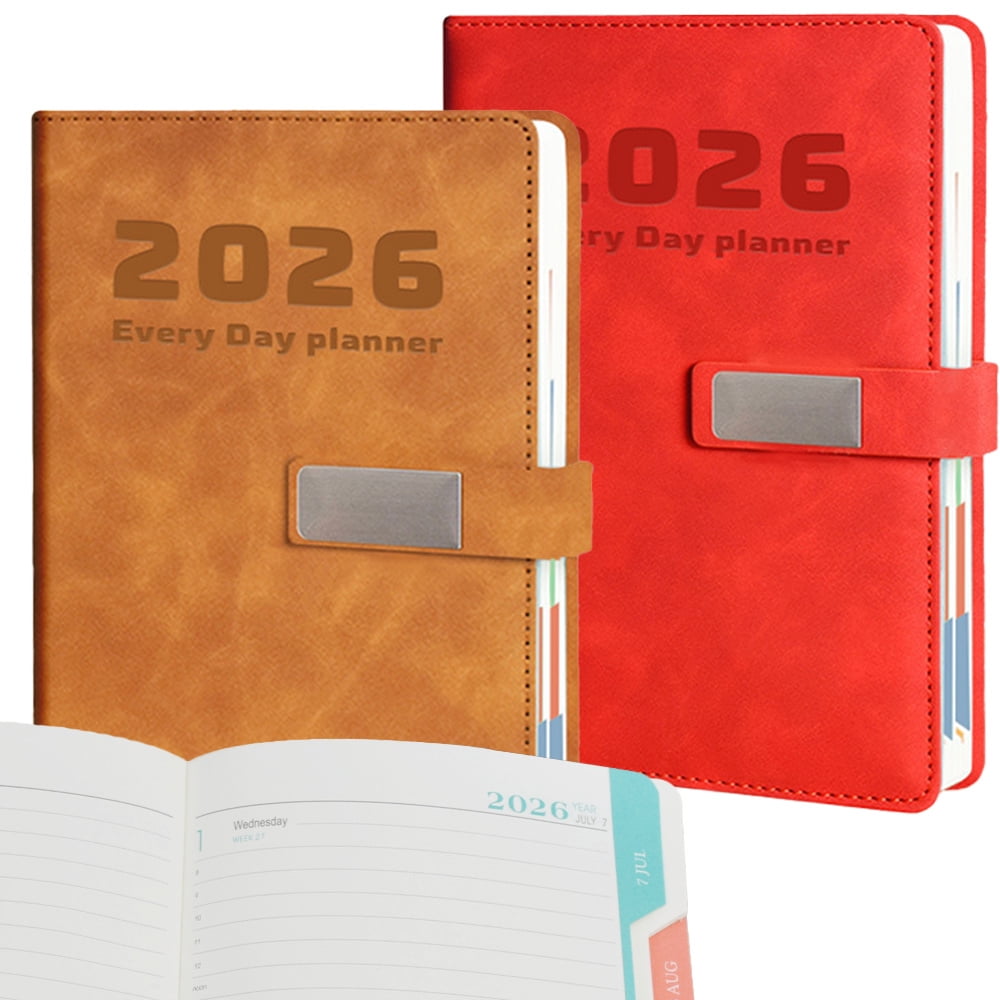 2026 Daily Planner, Jan 2026 - Dec 2026, 5.7" x 8.27" Weekly Planner ...