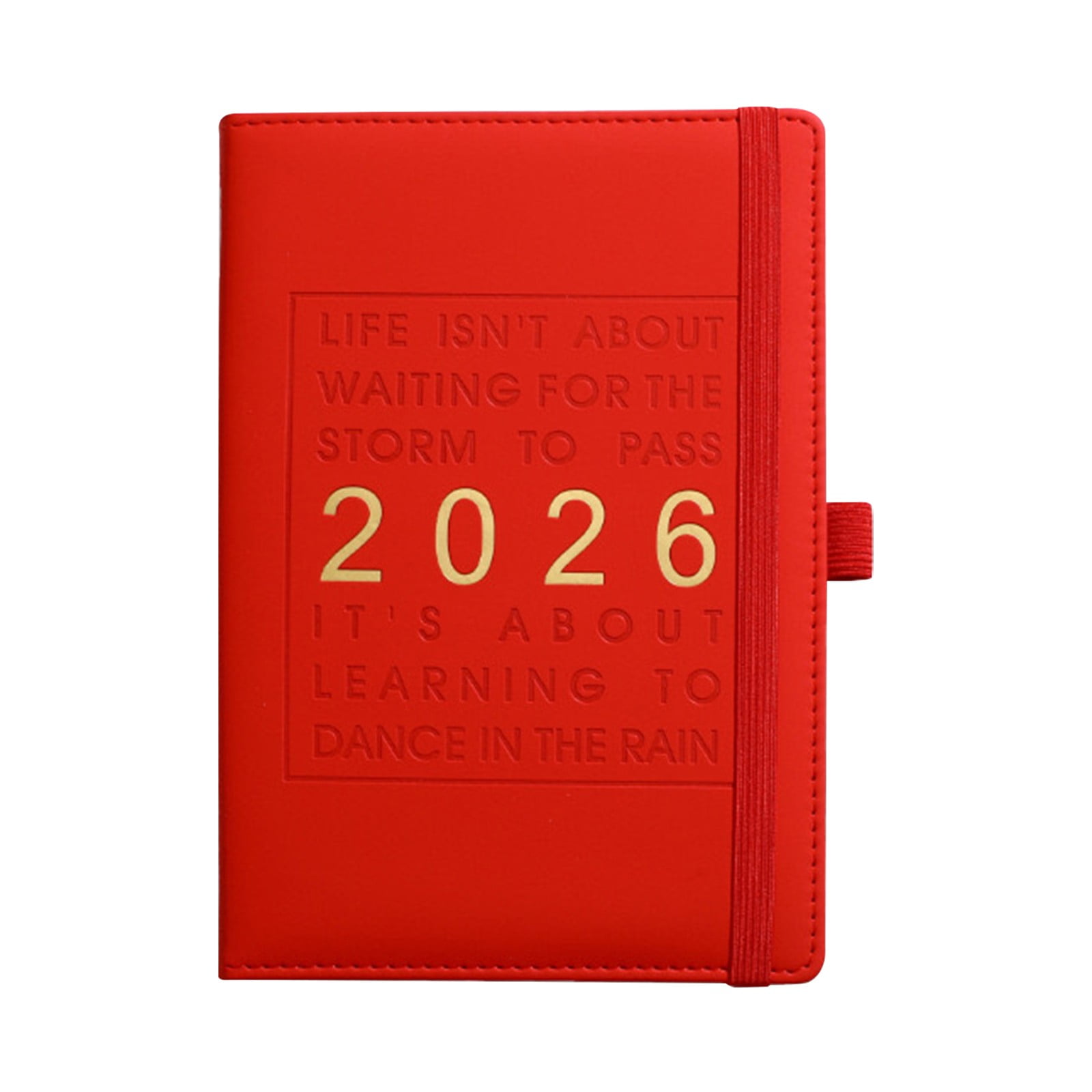 2026 Daily Planner One Page Per Day with to Do List, Leather Cover ...